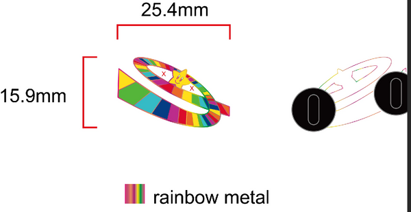 Rainbow Star Pin – Pinlounge